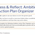 Ambition Action Plan Organizer | National Leader in Civic Education ...