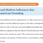 The Ancient and Modern Influences that Shaped the American Founding ...