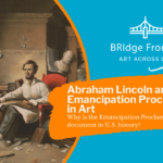 Abraham Lincoln, Emancipation Proclamation, 1863 lithograph, Civil War ...