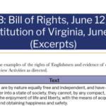 The Constitution of Virginia, June 29, 1776 (Excerpts) | Bill of Rights ...
