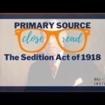 primary source close read of the Sedition Act, free speech during World ...