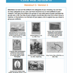 Civil War Artifacts | Course of the Civil War | Elementary