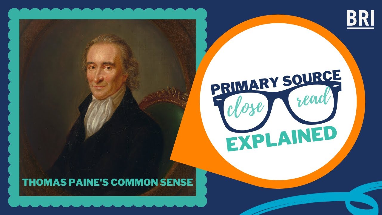 Common Sense | Thomas Paine | American Revolution | American ...