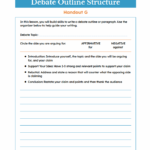 Student Debate Outline Handout | Causes of the American Revolution ...