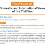 Domestic and International Views of the Civil War Primary Source Set ...