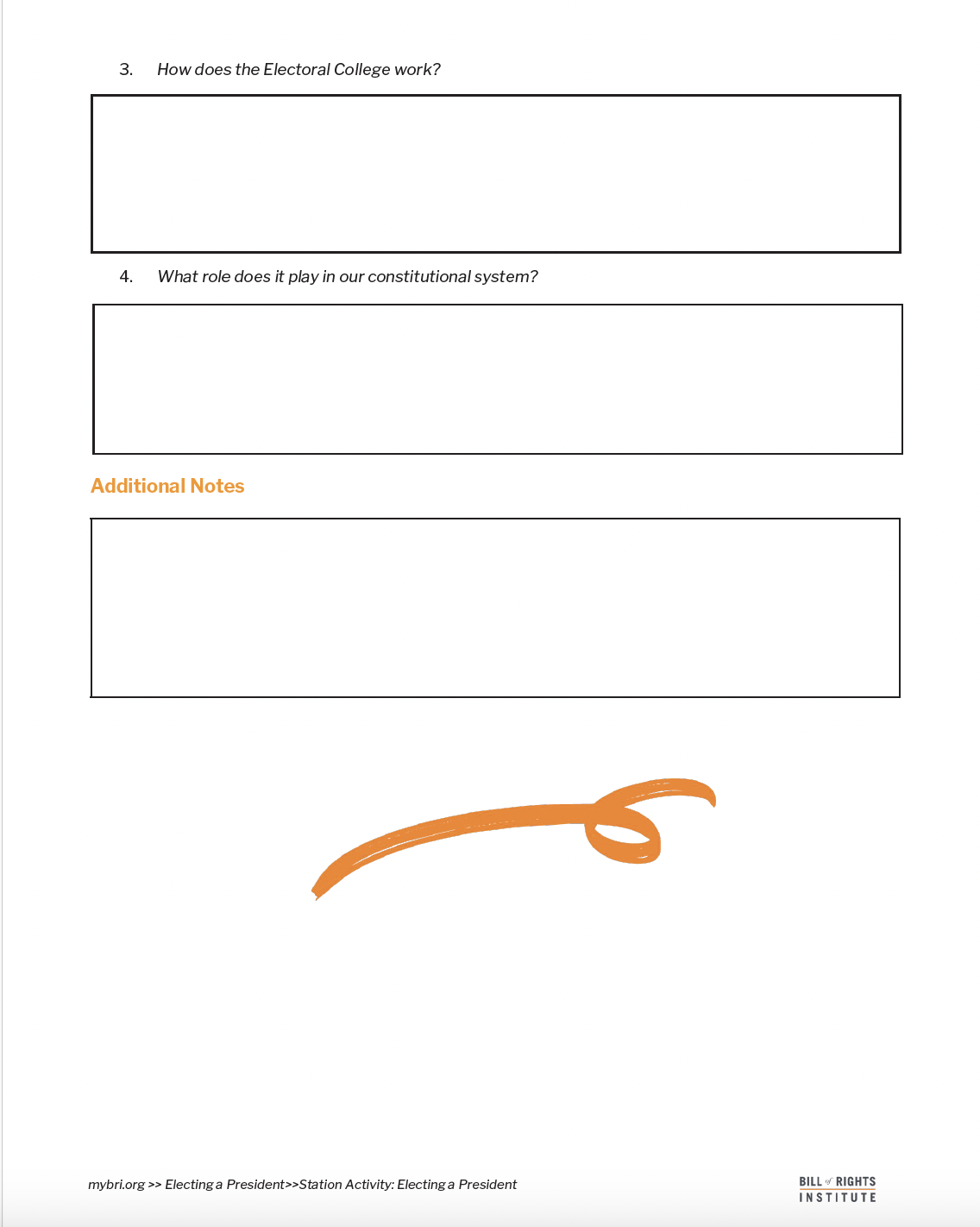 Electing a President | How is the President Elected? Station Activity ...