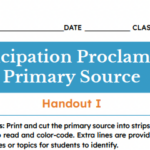 Emancipation Proclamation Primary Source | Course of the Civil War ...