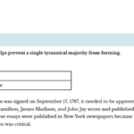 Federalist 51 | Interest Groups at Work | Primary Source | Bill of ...