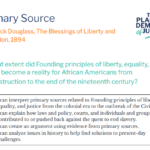Frederick Douglass, The Blessings of Liberty and Education, 1894 | Bill ...