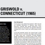 Griswold v. Connecticut - Case Background | Bill of Rights Institute