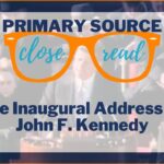 What was said in JFK's inaugural address, reading of