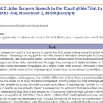 John Brown Primary Sources | Bill of Rights Institute