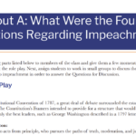 What Were the Founders Intentions Regarding Impeachment? | The ...