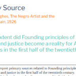 Langston Hughes, The Negro Artist and the Racial Mountain, 1926 | Bill ...