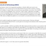 Abraham Lincoln at Gettysburg and the Gettysburg Address (1863 ...