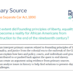 Louisiana Separate Car Act, 1890 | Bill of Rights Institute