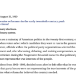 Theodore Roosevelt's New Nationalism Speech | Primary Source | Bill of ...