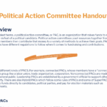 Political Action Committee | PACs and SuperPACs Student Activity ...