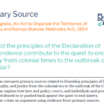 U.S. Congress, An Act to Organize the Territories of Nebraska and ...