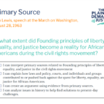 John Lewis, Speech at the March on Washington, August 28, 1963 | Bill ...