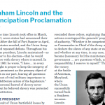 Handout A: Abraham Lincoln and the Emancipation Proclamation | National ...