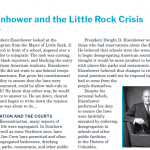Handout A: Dwight D. Eisenhower and the Little Rock Crisis | Bill of ...