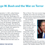 Handout A: George W. Bush and the War on Terror | Bill of Rights Institute