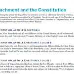 Handout A: Impeachment and the Constitution | Bill of Rights Institute