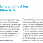 Handout A: John Adams and the Alien and Sedition Acts | Bill of Rights ...