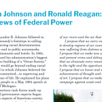 Handout A: Lyndon Johnson and Ronald Reagan: Two Views of Federal Power ...