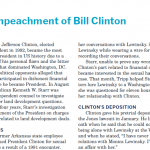 Handout A: The Impeachment of Bill Clinton | Bill of Rights Institute