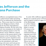 Handout A: Thomas Jefferson and the Louisiana Purchase | Bill of Rights ...