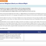 Religious Liberty as a Natural Right | Primary Sources | Bill of Rights ...