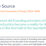Racial Restrictive Covenants, Chicago, 1924-1946 | Bill of Rights Institute