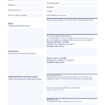 Resume Template | National Leader in Civic Education Resources | Bill ...