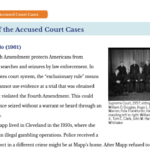 Rights of the Accused Supreme Court Case Studies | Mapp v Ohio ...