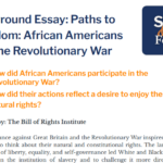 African Americans Revolutionary War