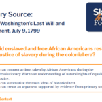 George Washington's Last Will and Testament, July 9, 1799 | Bill of ...