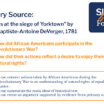 classroom activities for social studies, teaching about the Siege of ...