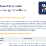 Structured Academic Controversy | Bill of Rights Institute