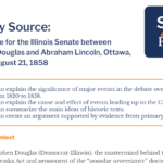 First Debate for the Illinois Senate between Stephen Douglas and ...