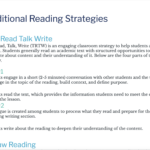 Additional Reading Strategies | Bill of Rights Institute