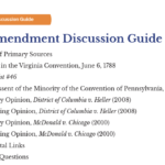 2nd Amendment Discussion Guide | Educator Resource | Bill of Rights Institute