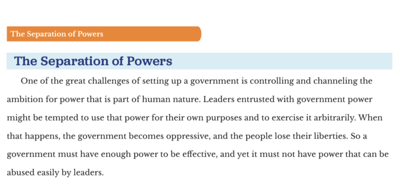 Separation Of Powers Examples Separation Of Powers Under Attack In 45