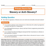 Is the Constitution Pro or Anti Slavery Primary Source Set
