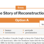 The Story of Reconstruction Essay | Middle School Social Studies | Bill ...