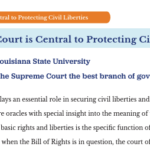 The Supreme Court is Central to Protecting Civil Liberties | The ...