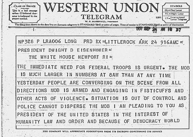Documents to Examine (A-K) - Eisenhower and the Little Rock Crisis ...