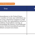 Twenty Second Amendment Background Essay | Bill of Rights Institute
