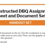 Unit 4 Deconstructed DBQ Assignment Sheet and Document Set | Bill of ...